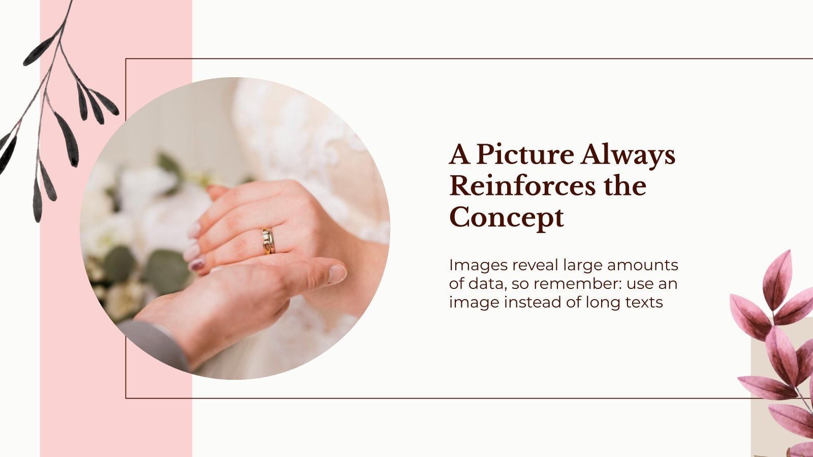 Classic Wedding Google Slides theme and PowerPoint template
