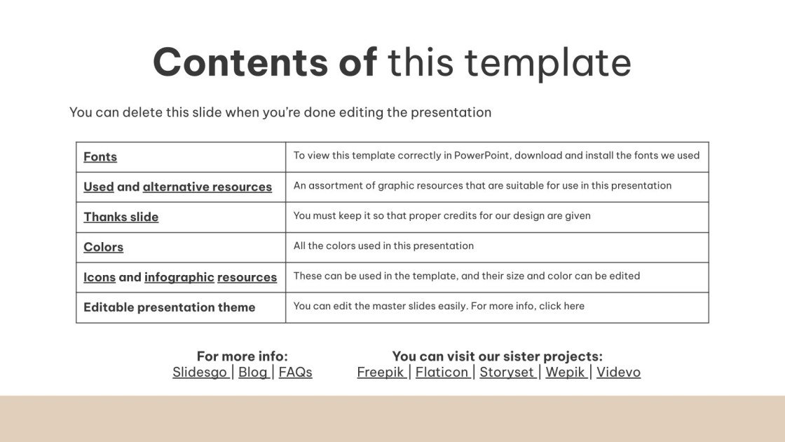 Simple Monochrome Theme | Google Slides & PowerPoint