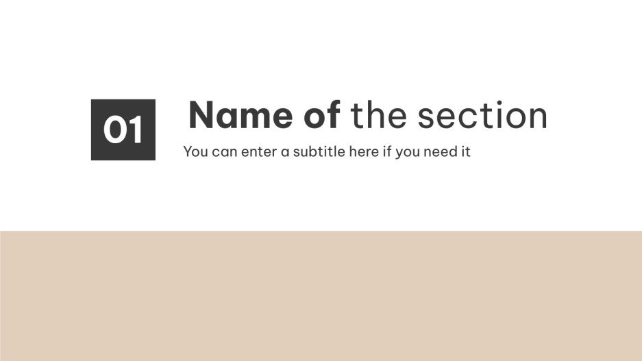 Simple Monochrome Theme | Google Slides & PowerPoint