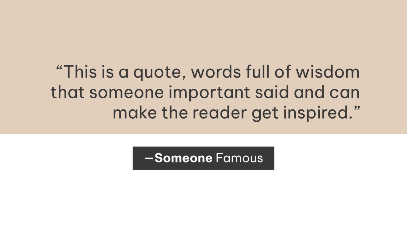 Simple Monochrome Theme | Google Slides & PowerPoint