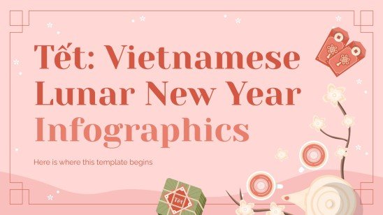 Tết: Vietnamese Lunar New Year Infographics | Google Slides