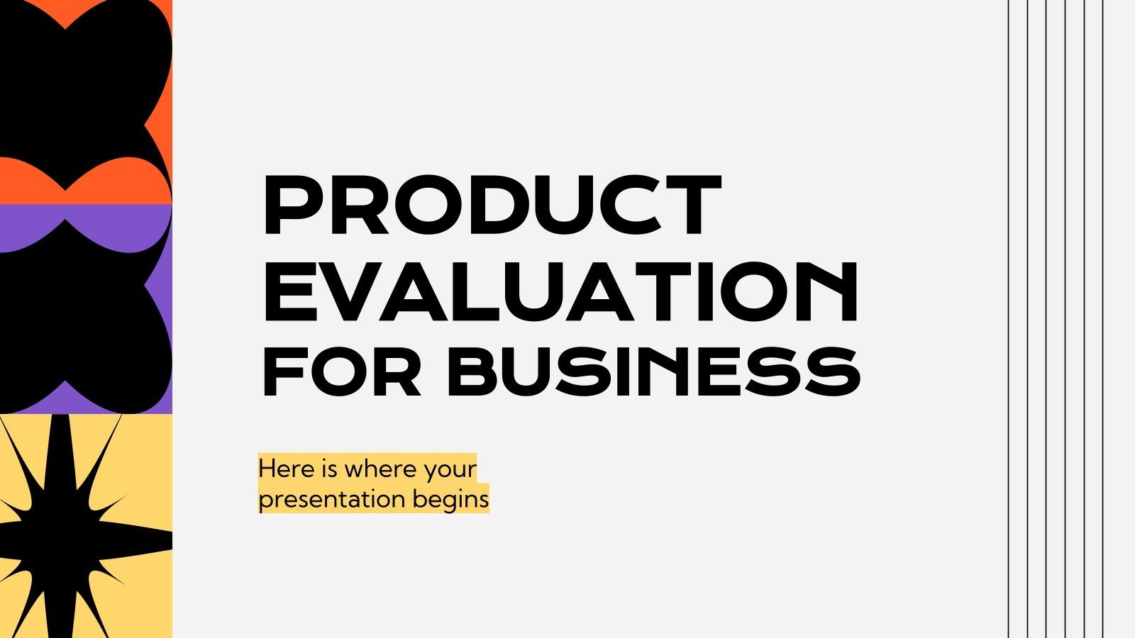 Product Evaluation for Business | Google Slides & PPT