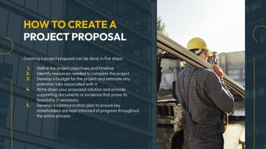 Safety at Work Project Proposal | Google Slides & PowerPoint