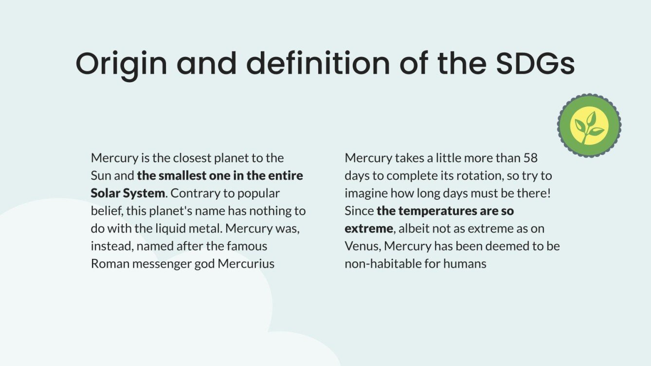 Sustainable Development Goals (SDGs)