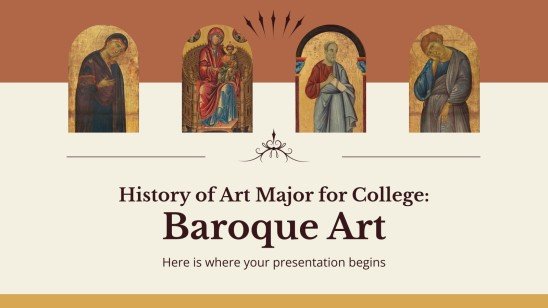 History of Art Major: Baroque Art | Google Slides & PPT