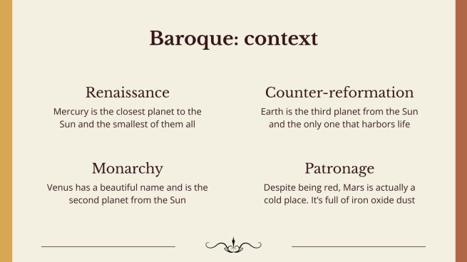 History of Art Major: Baroque Art | Google Slides & PPT