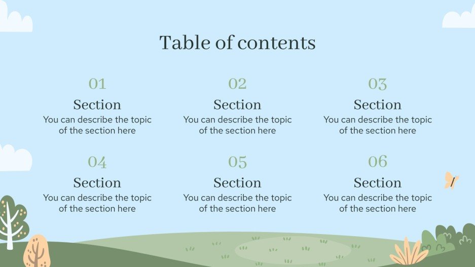 Green Meadow Theme | Google Slides & PowerPoint