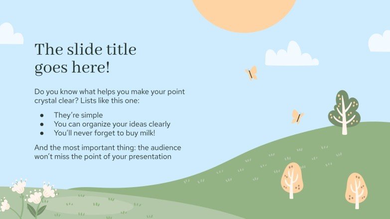 Green Meadow Theme | Google Slides & PowerPoint