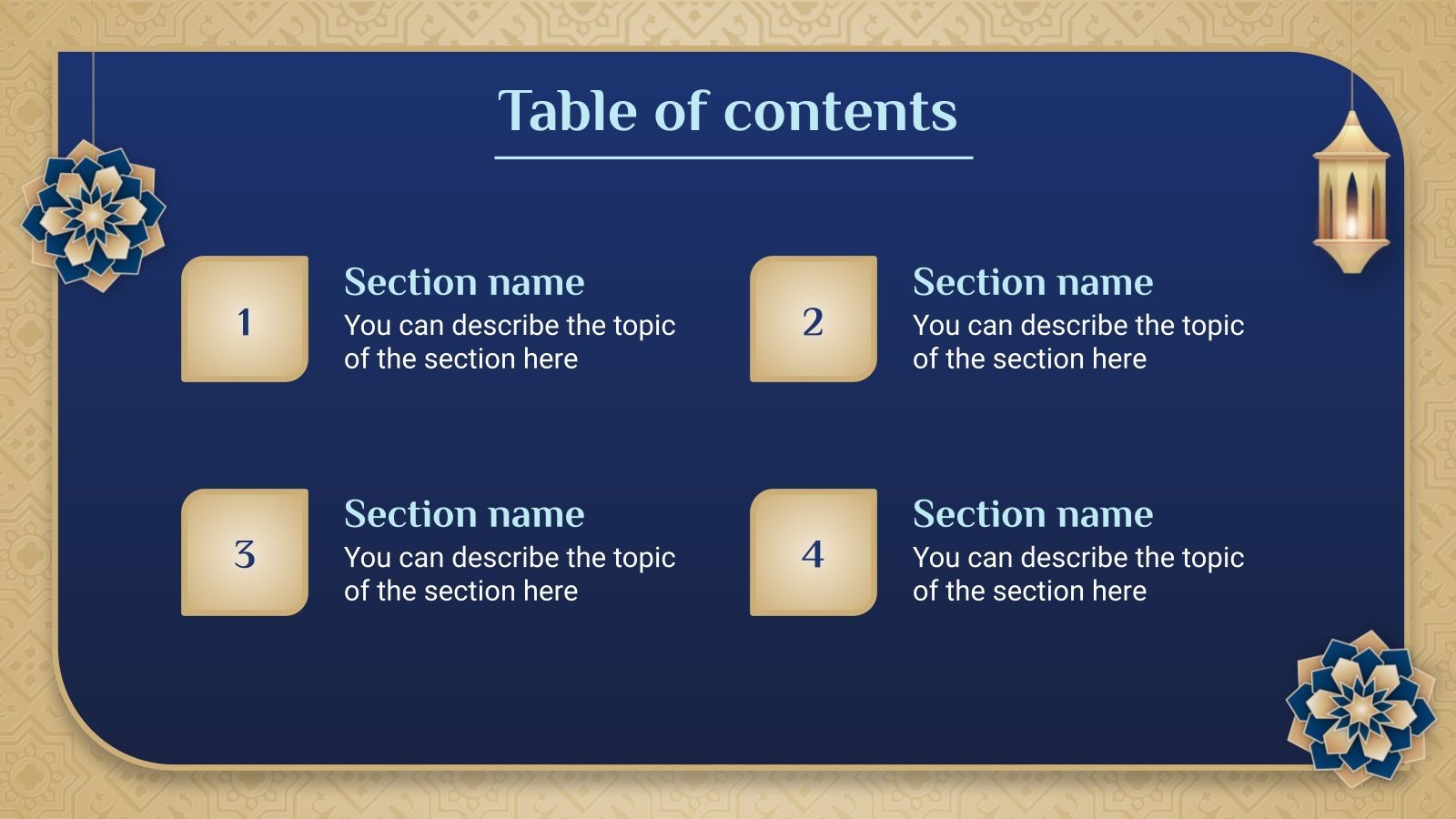 Let's Celebrate Islamic New Year | Google Slides & PPT