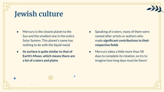 Social Studies Subject for Middle School: Jewish Culture