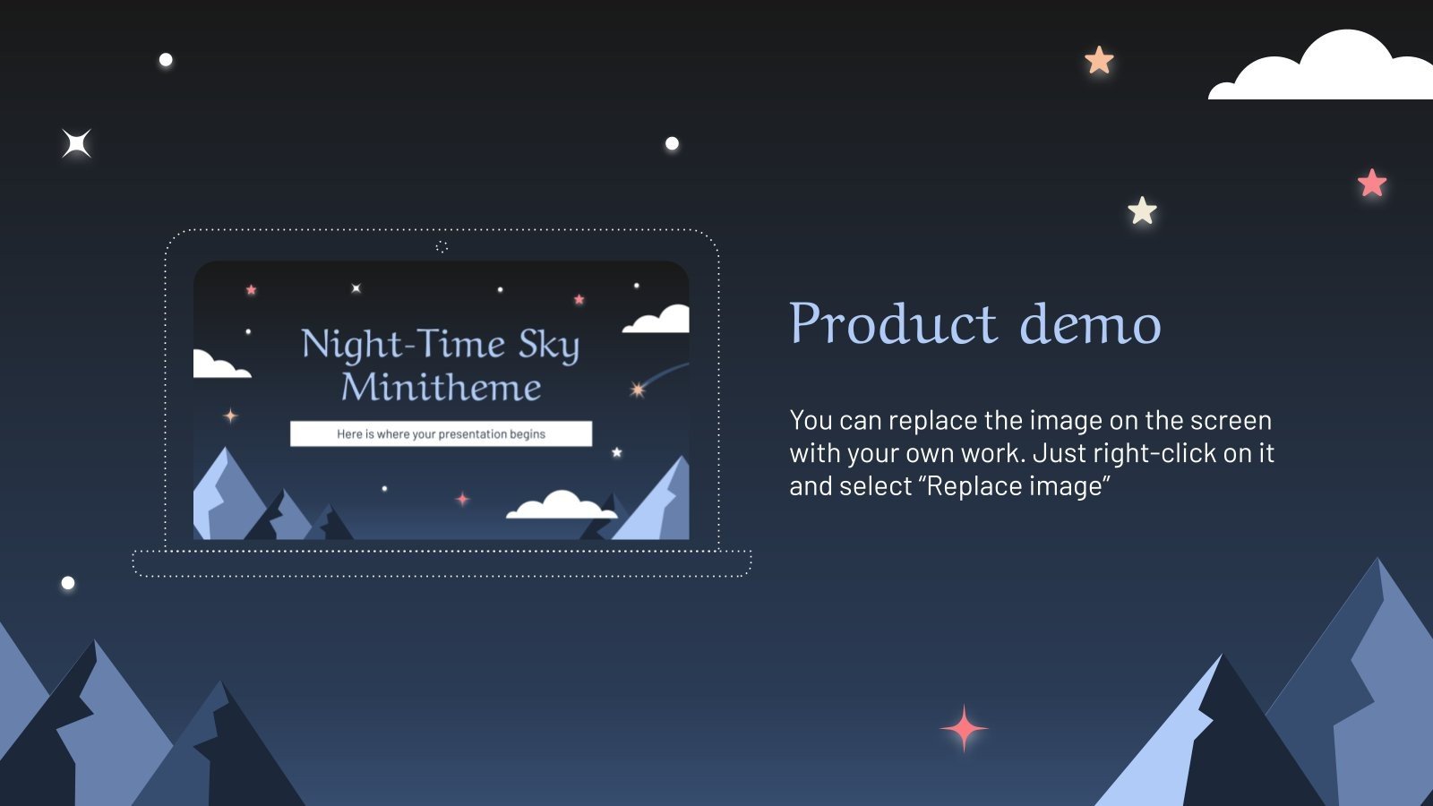Night-Time Sky Minitheme | Google Slides & PPT
