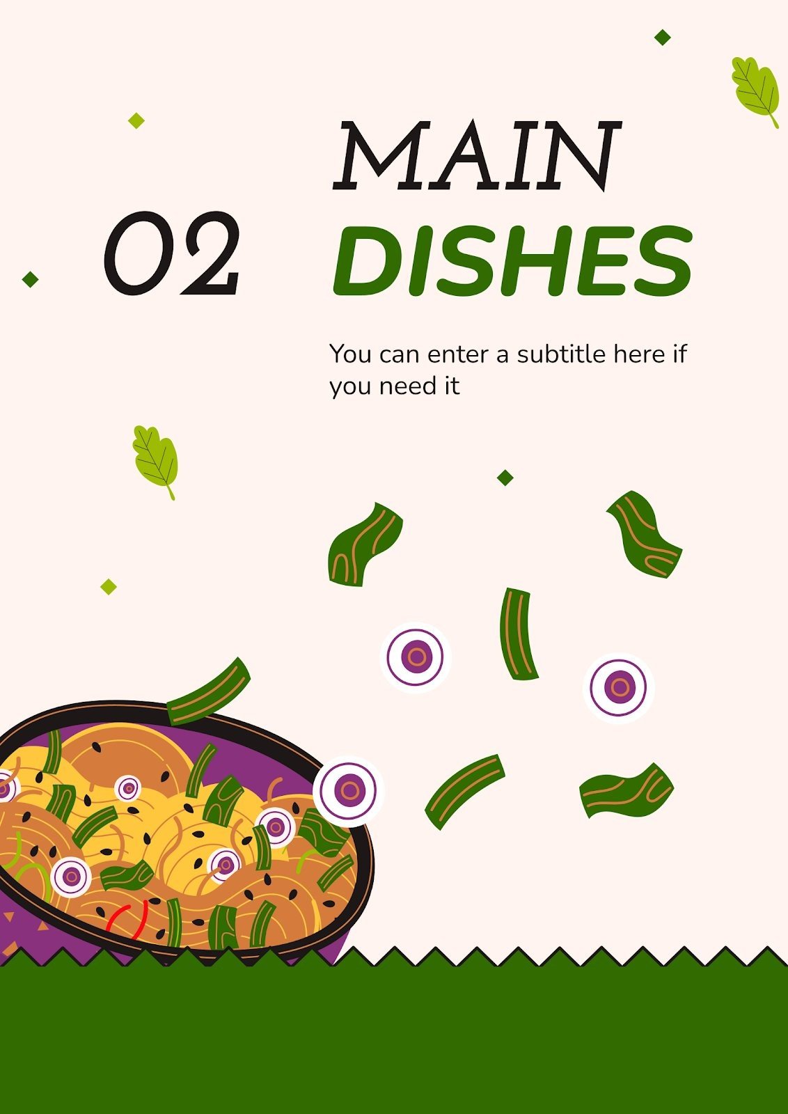 Vegetables Recipes Cookbook | Google Slides & PowerPoint