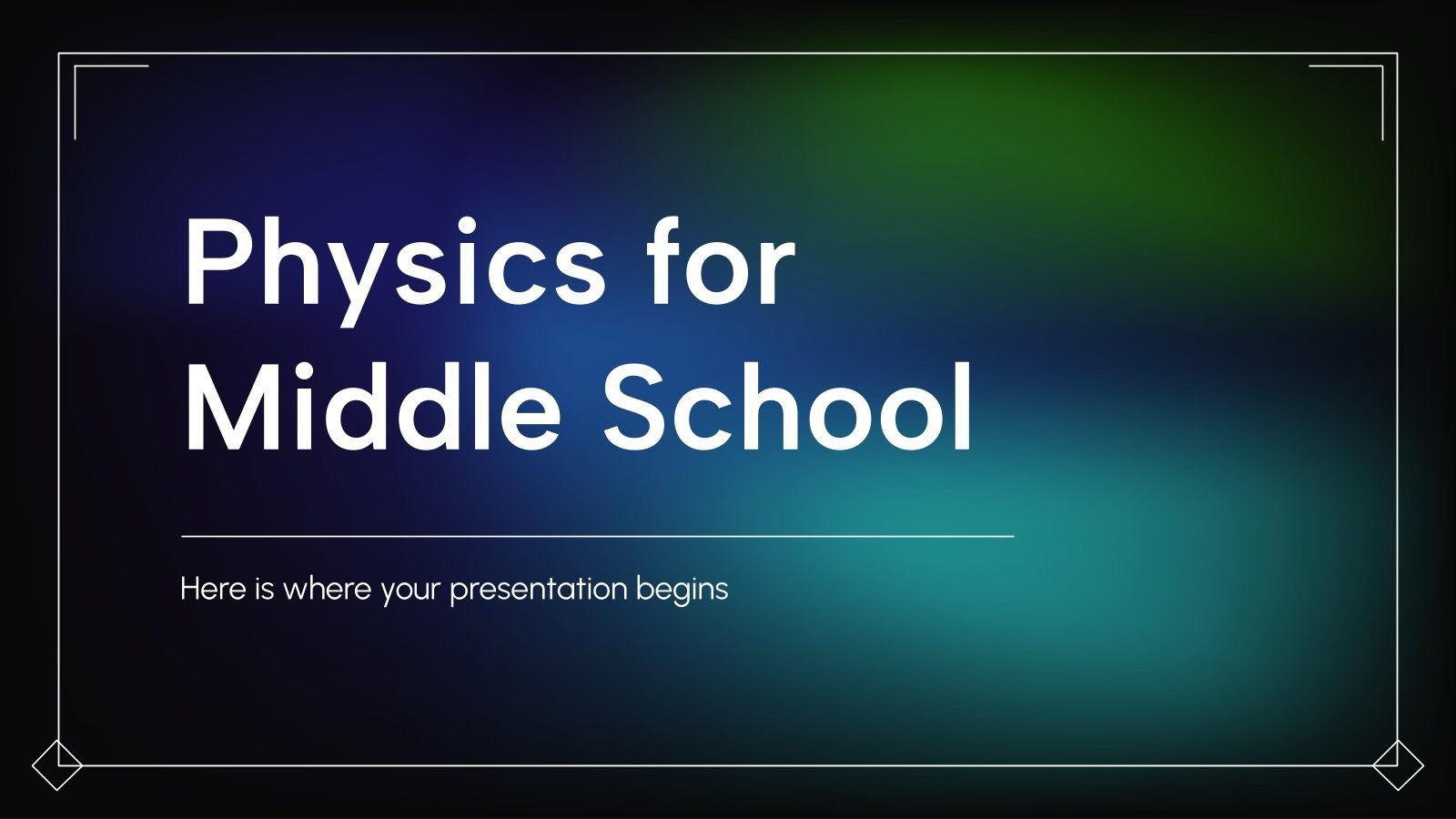 Kostenlose Physik-Vorlagen für Google Slides und PowerPoint