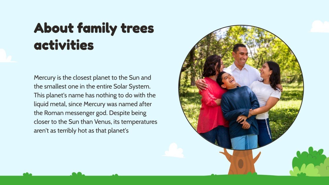Family Tree Activities for Elementary | Google Slides & PPT