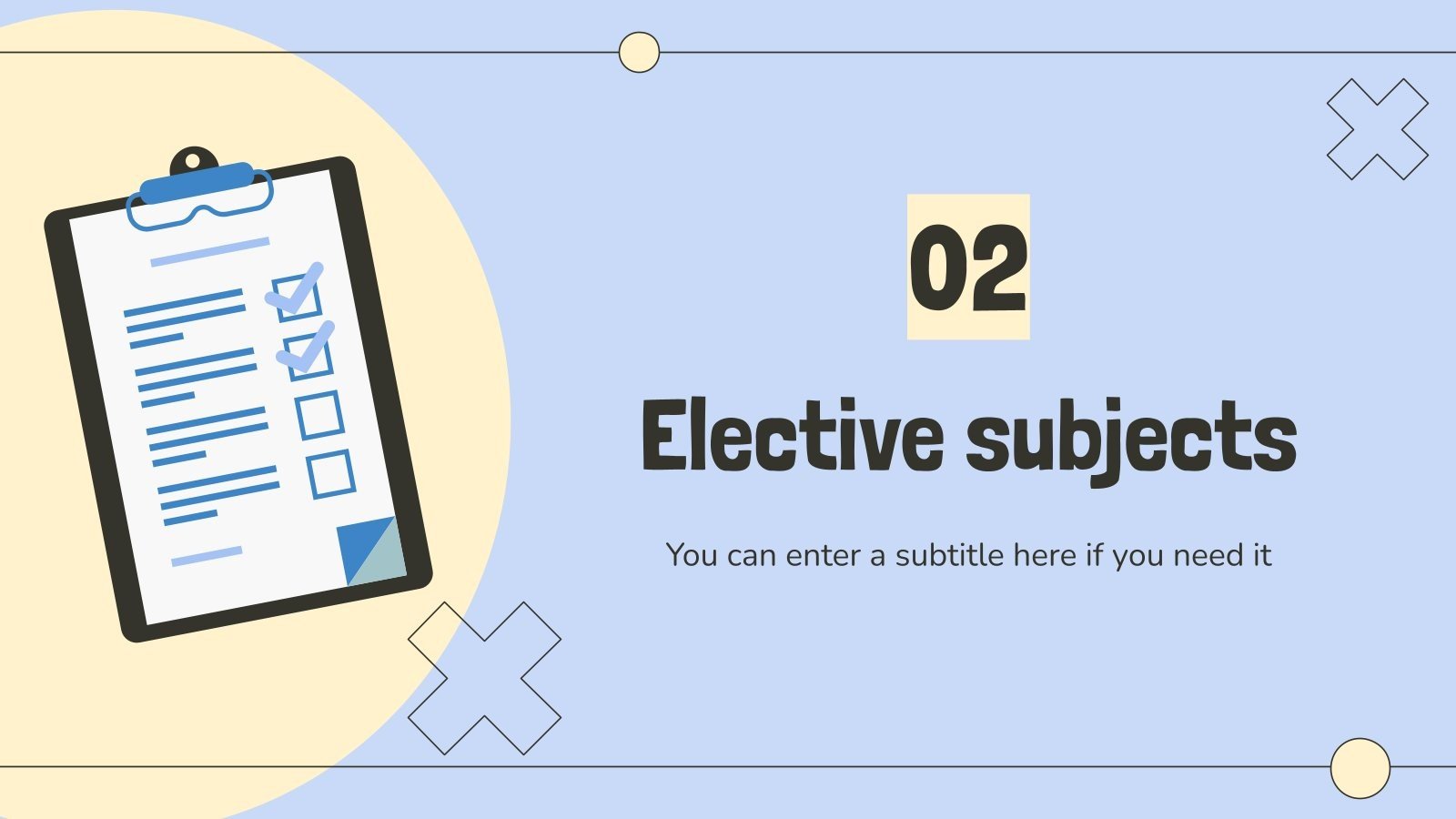 Tips for Choosing your Elective Subjects | Google Slides