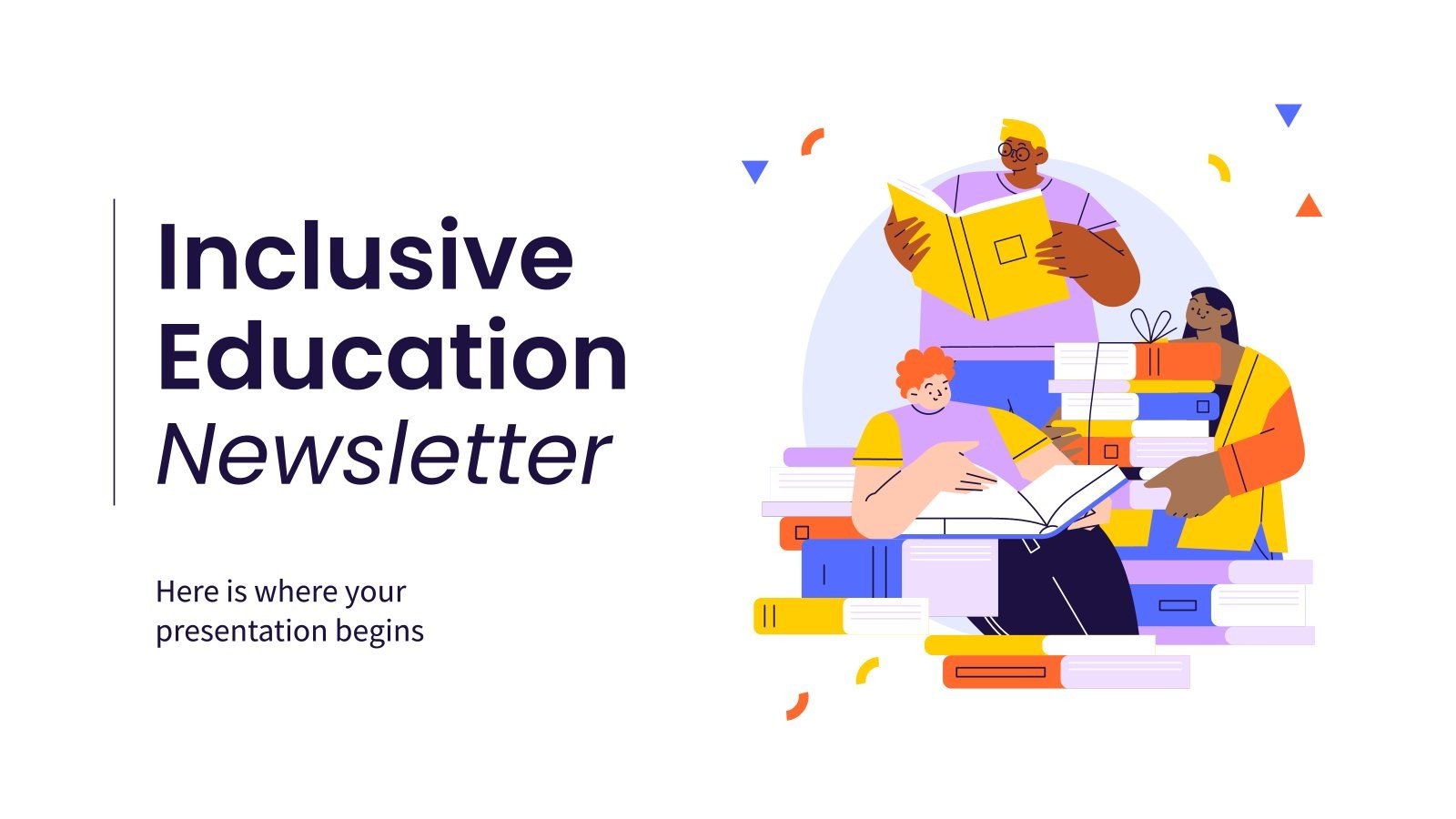 Inclusive Education Newsletter | Google Slides & PPT