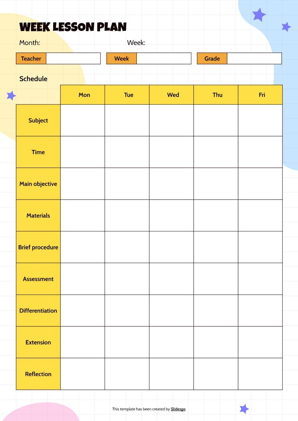 Starter Pack Back To School for Elementary | Google Slides