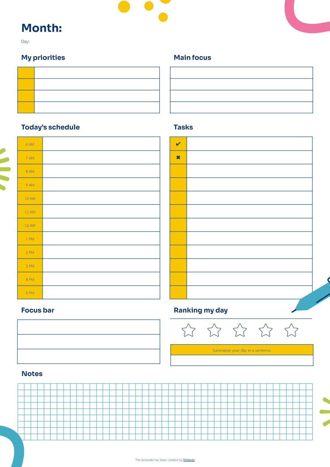 Starter Pack Back To School for Middle School Students