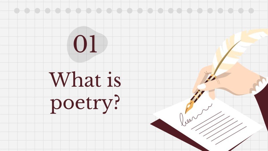 Poetry | Google Slides & PowerPoint Template