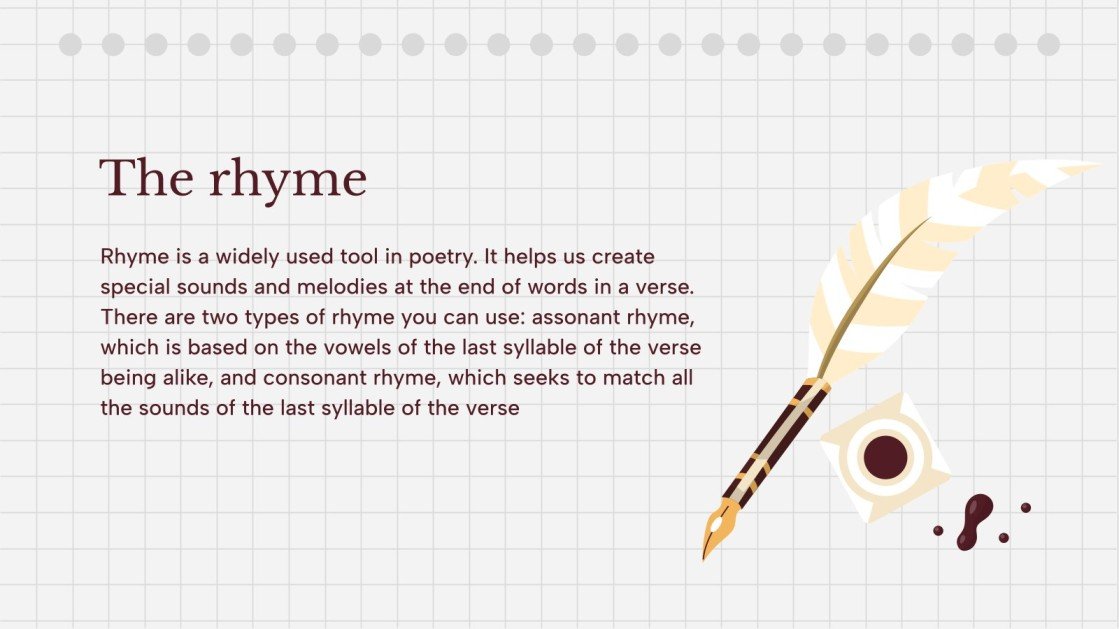 Poetry | Google Slides & PowerPoint Template