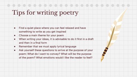 Poetry | Google Slides & PowerPoint Template