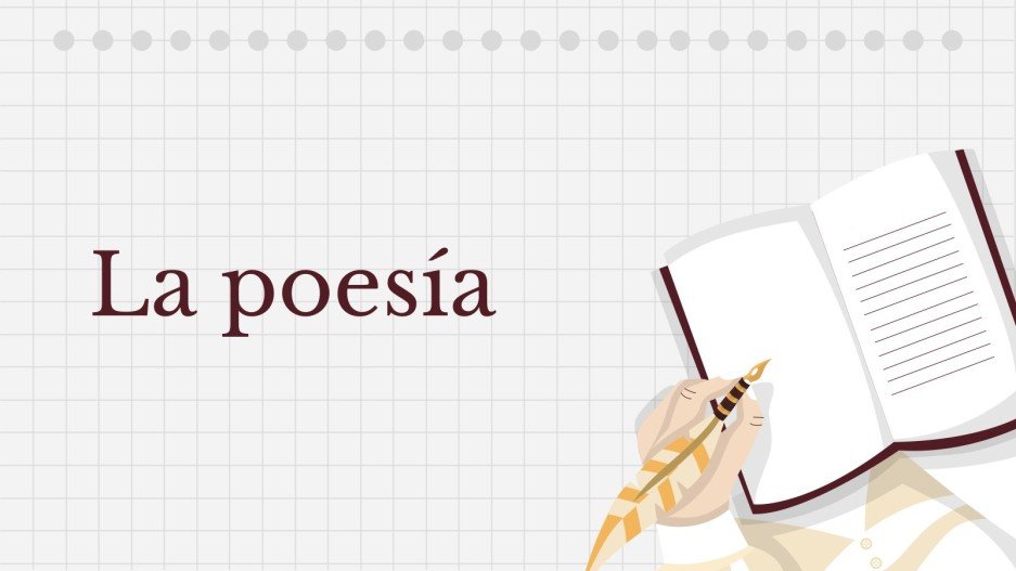 Plantillas gratis para Google Slides y PPT sobre poesía