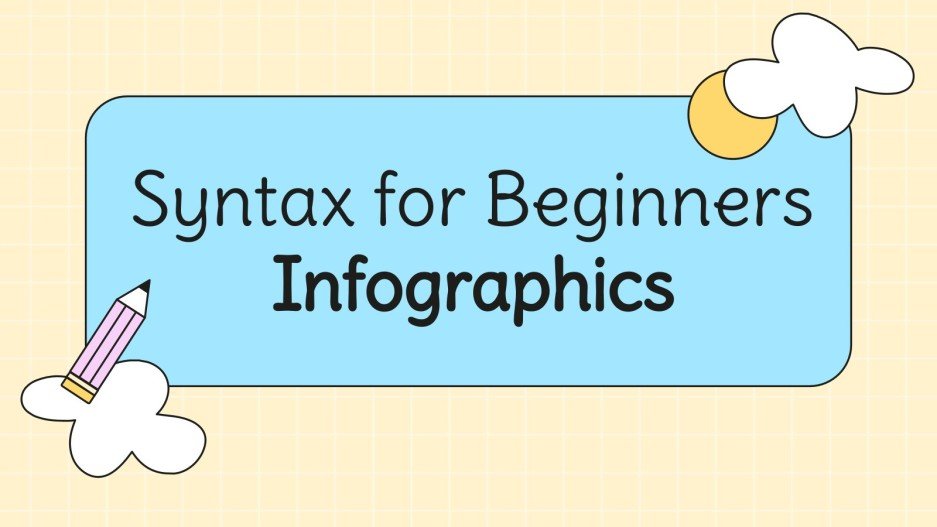 Syntax for Beginners Infographics | Google Slides & PPT