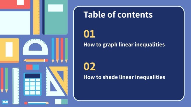 How to Graph and Shade Linear Inequalities