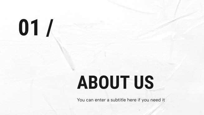 Anti-Branding Style - Professional Basic Template