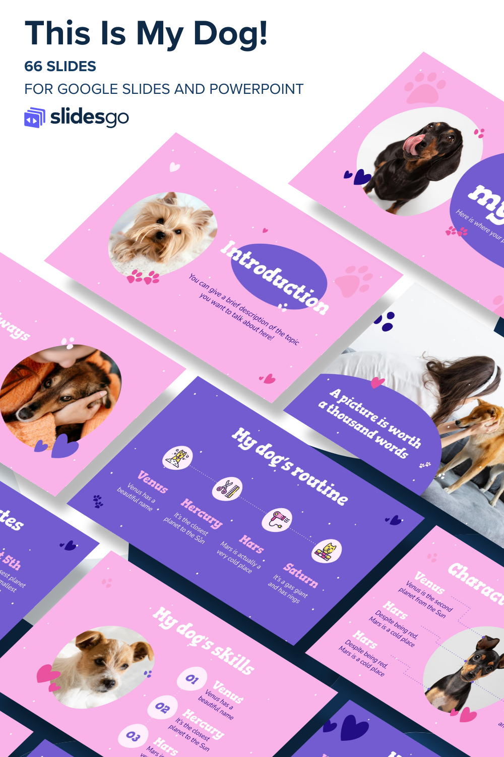 This Is My Dog! | Google Slides & PowerPoint template