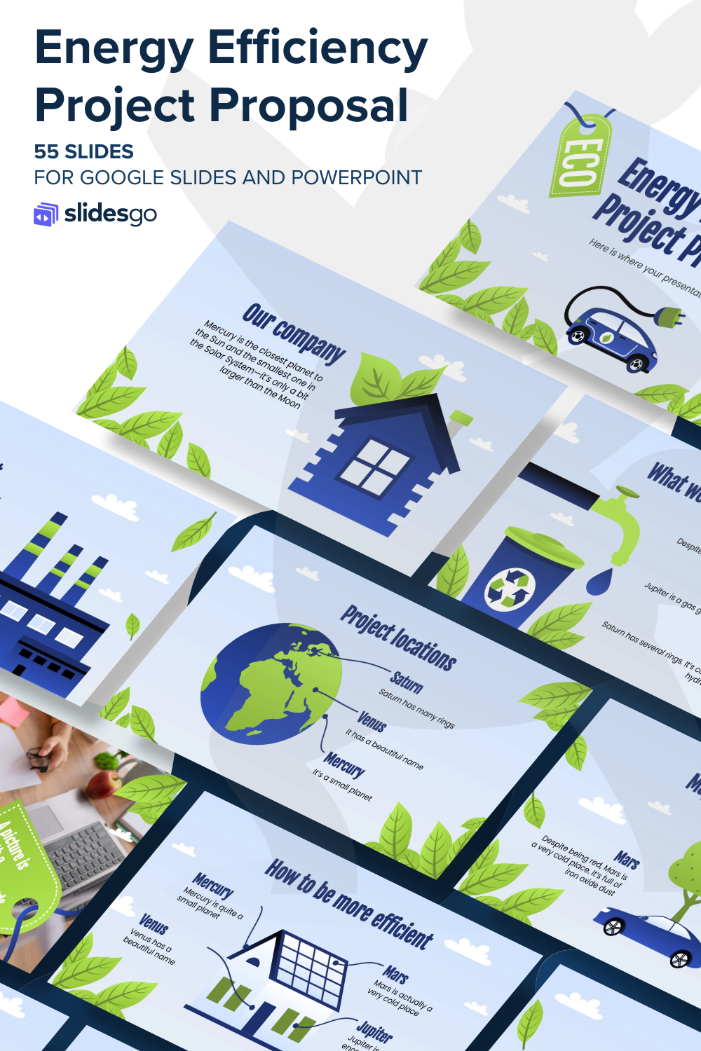 Energy Efficiency Project Proposal | Google Slides & PPT