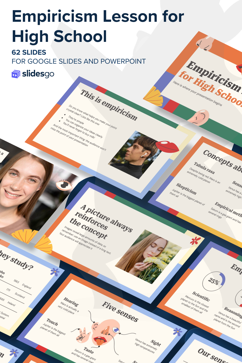 Empiricism Lesson for High School | Google Slides & PPT