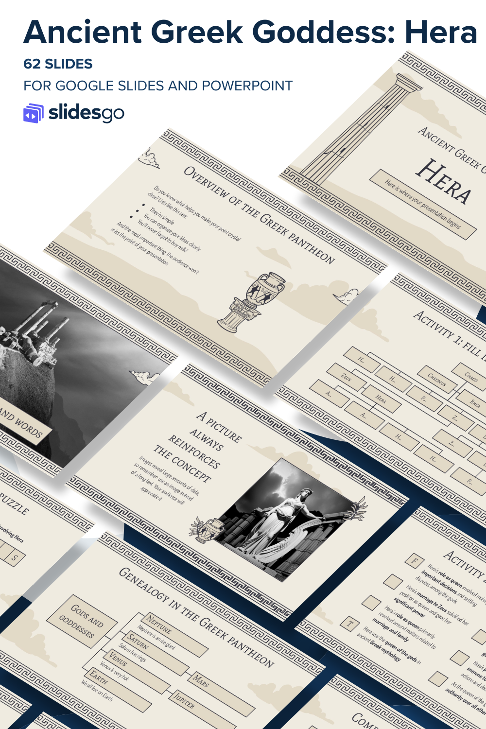 Ancient Greek Goddess: Hera | Google Slides & PowerPoint