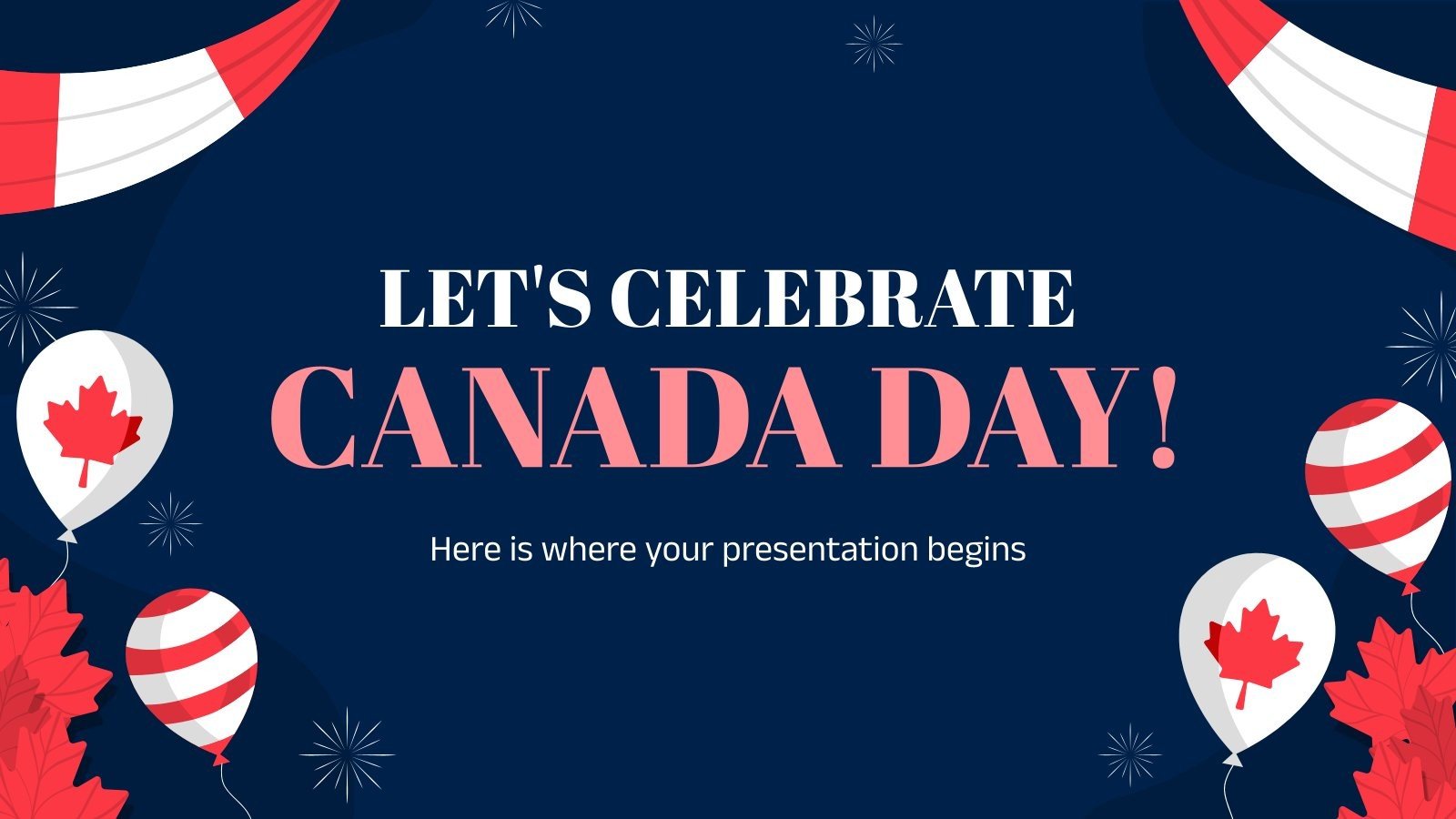 Plantillas gratis para Google Slides y PowerPoint sobre Canadá