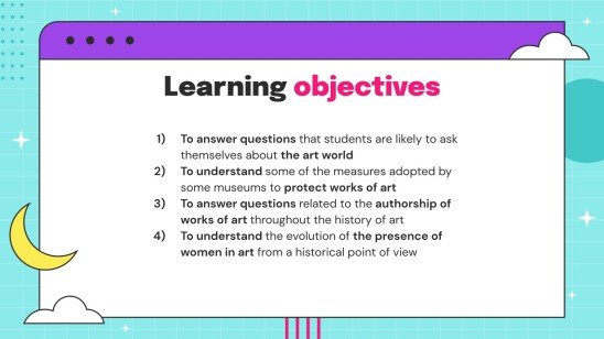 20 Children's Questions About Art | Google Slides & PPT
