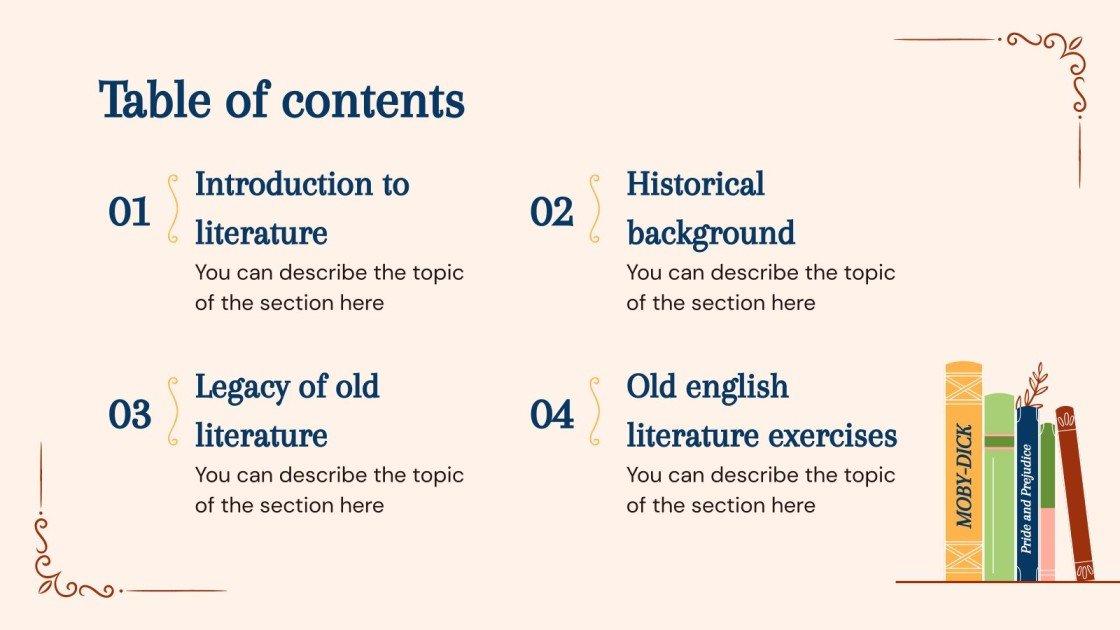 Old English Literature Lesson | Google Slides & PPT