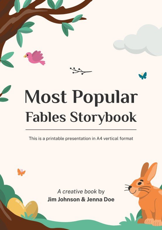 Most Popular Fables Storybook | Google Slides & PowerPoint