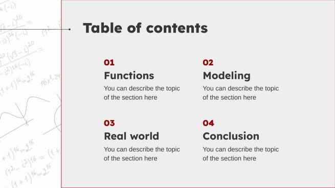 Pre-Calculus Lesson for High School: Functions and Modeling