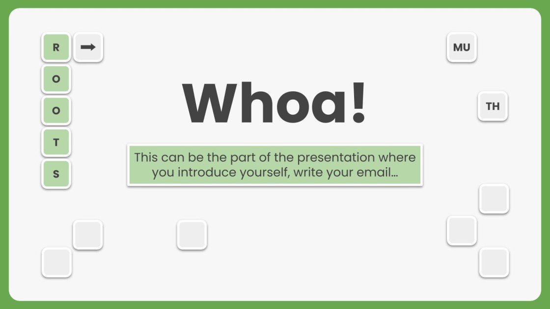 Language Arts: Word Structure | Google Slides & PPT