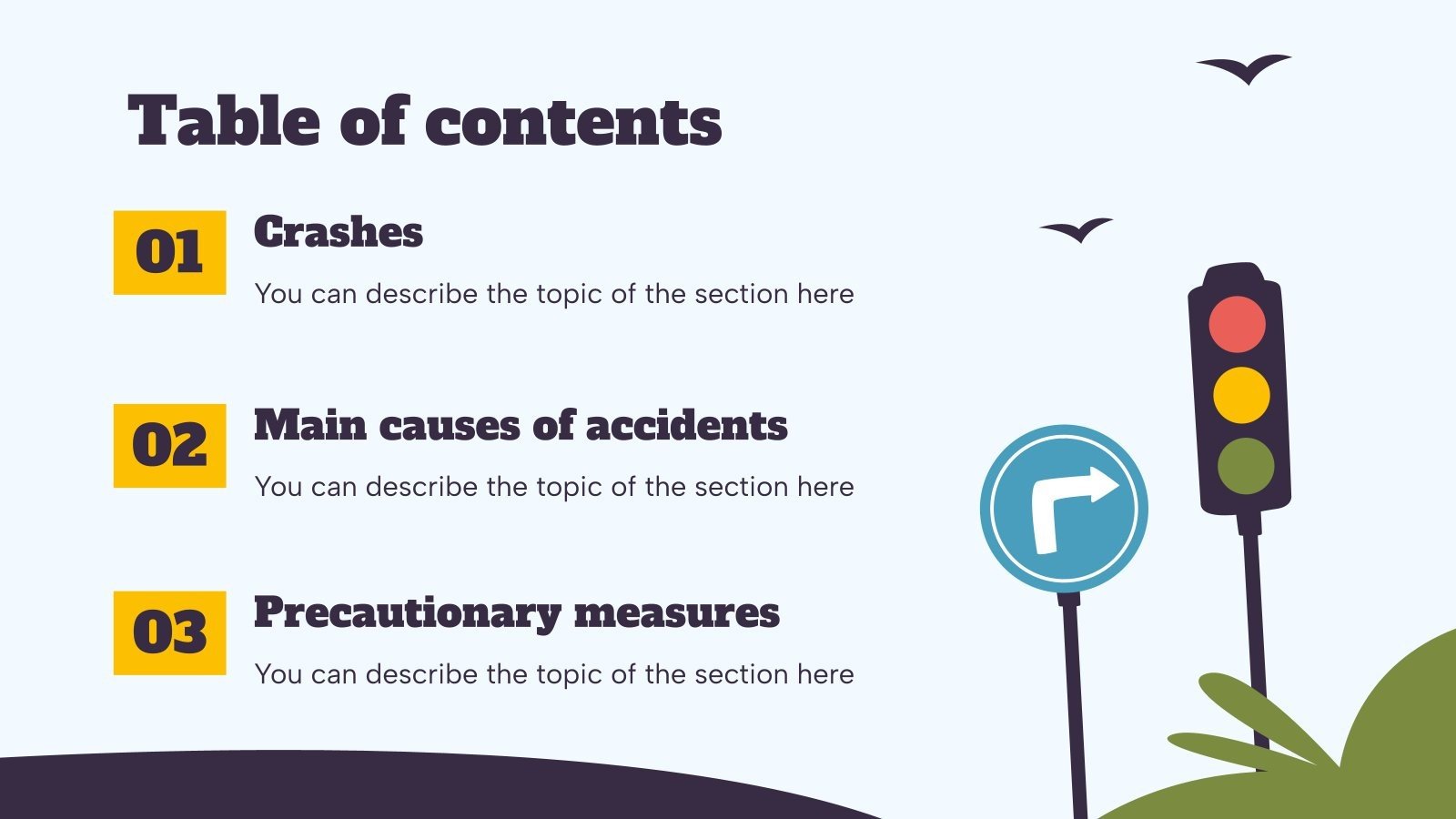 Road Traffic Safety Measures | Google Slides & PowerPoint