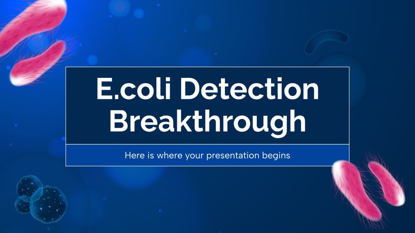 E. coli Detection Breakthrough | Google Slides & PowerPoint