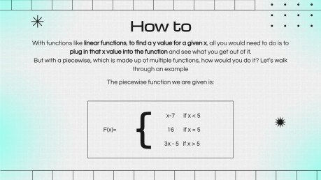 Intro to Piecewise Functions | Google Slides & PowerPoint