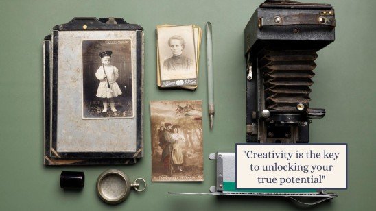 Old-Timey Portfolio | Google Slides & PowerPoint