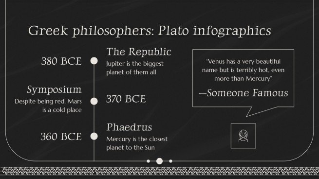 Greek Philosophers: Plato Infographics | Google Slides & PPT