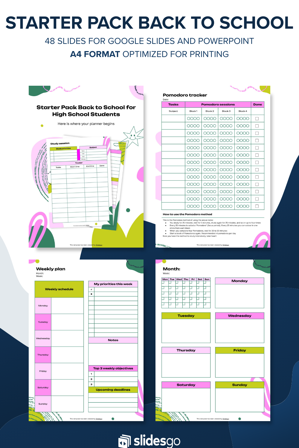 Starter Pack Back To School for High School Students