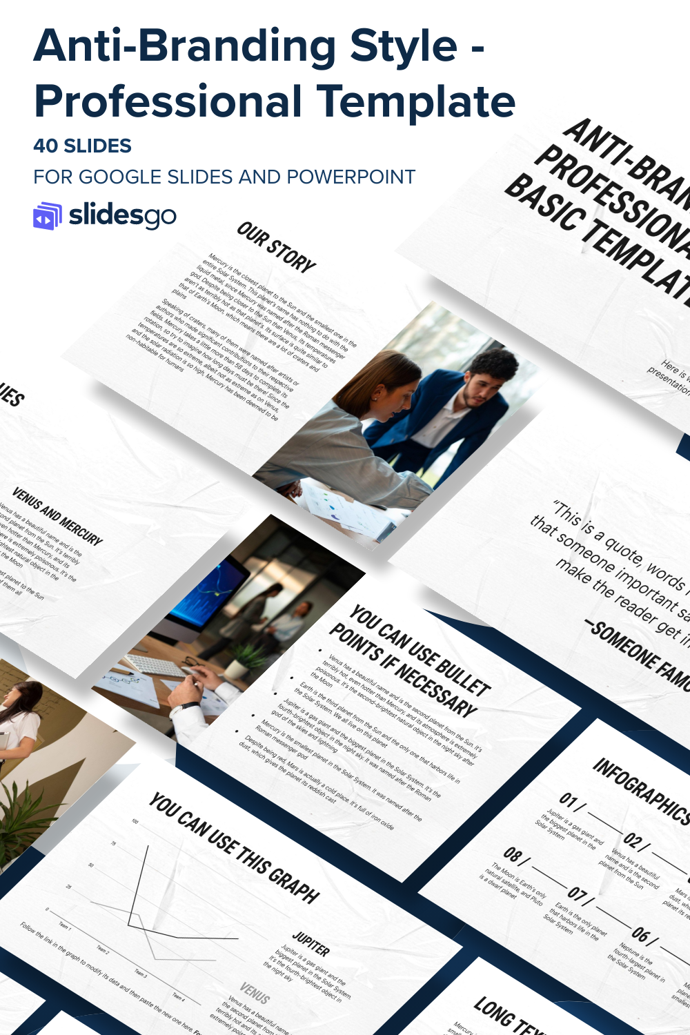 Anti-Branding Style - Professional Basic Template