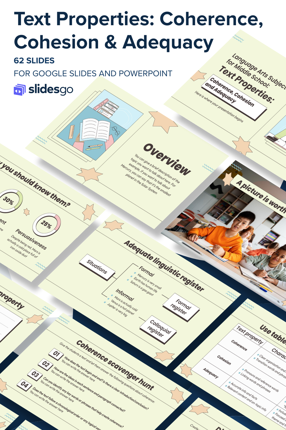 Text Properties: Coherence, Cohesion and Adequacy