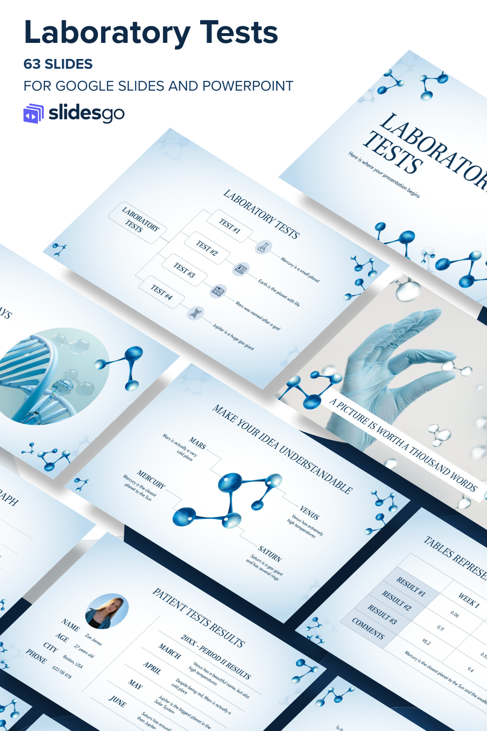 Laboratory Tests | Google Slides & PowerPoint