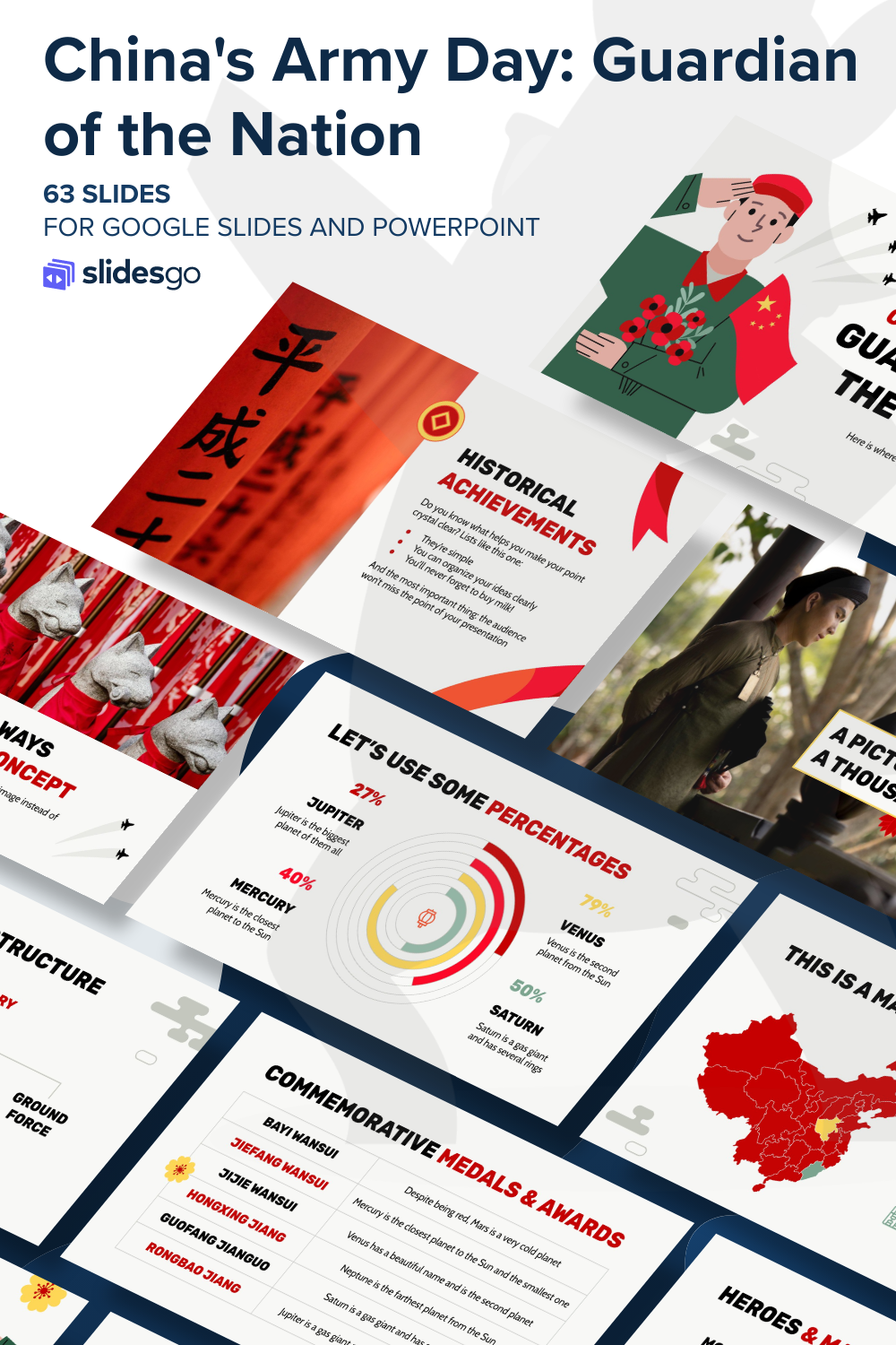 China's Army Day: Guardian of the Nation | Google Slides