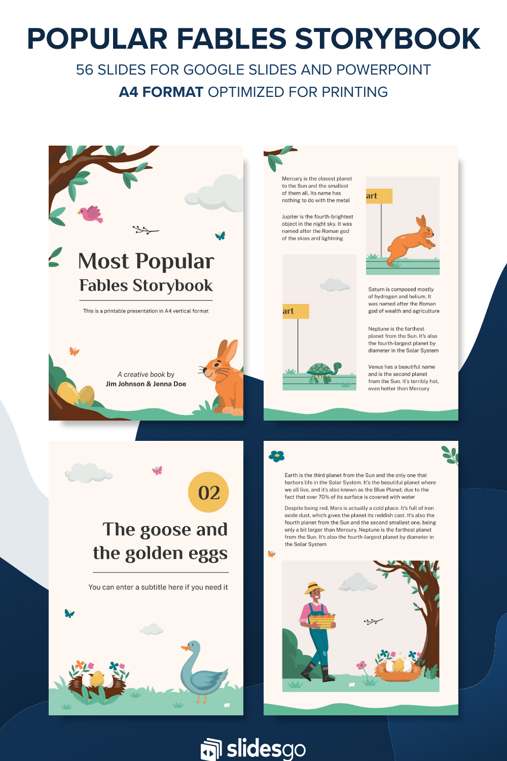 Most Popular Fables Storybook | Google Slides & PowerPoint
